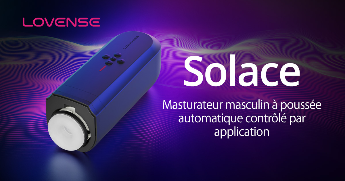 LOVENSE® SOLACE: Le meilleur masturbateur masculin automatique pour les vibrateurs sans fil ...