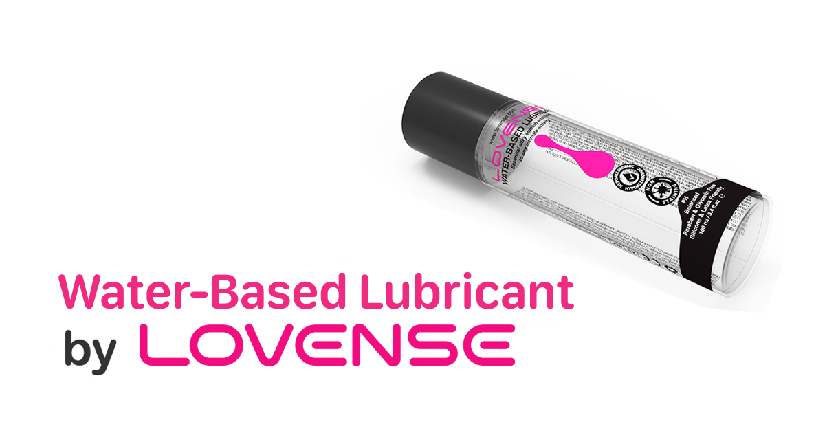 Lovense® Water-Based Sexual Lubricant – Ideal for Intimacy!